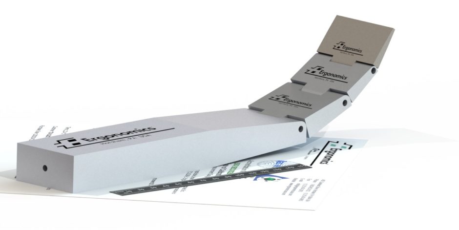 Wedge Probe for Testing Document Shredders - Model NAF2 - Ergonomics